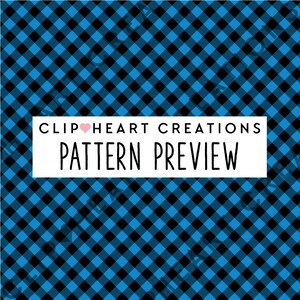 100 Gingham Pattern Digital Paper, Commercial Use Seamless Black ...