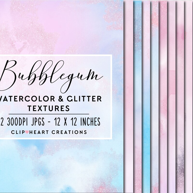 Bubble Digital Paper - Etsy