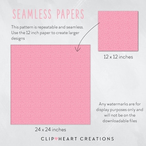 100 Heart Outline Pattern Digital Paper, Commercial Use Seamless Hearts ...