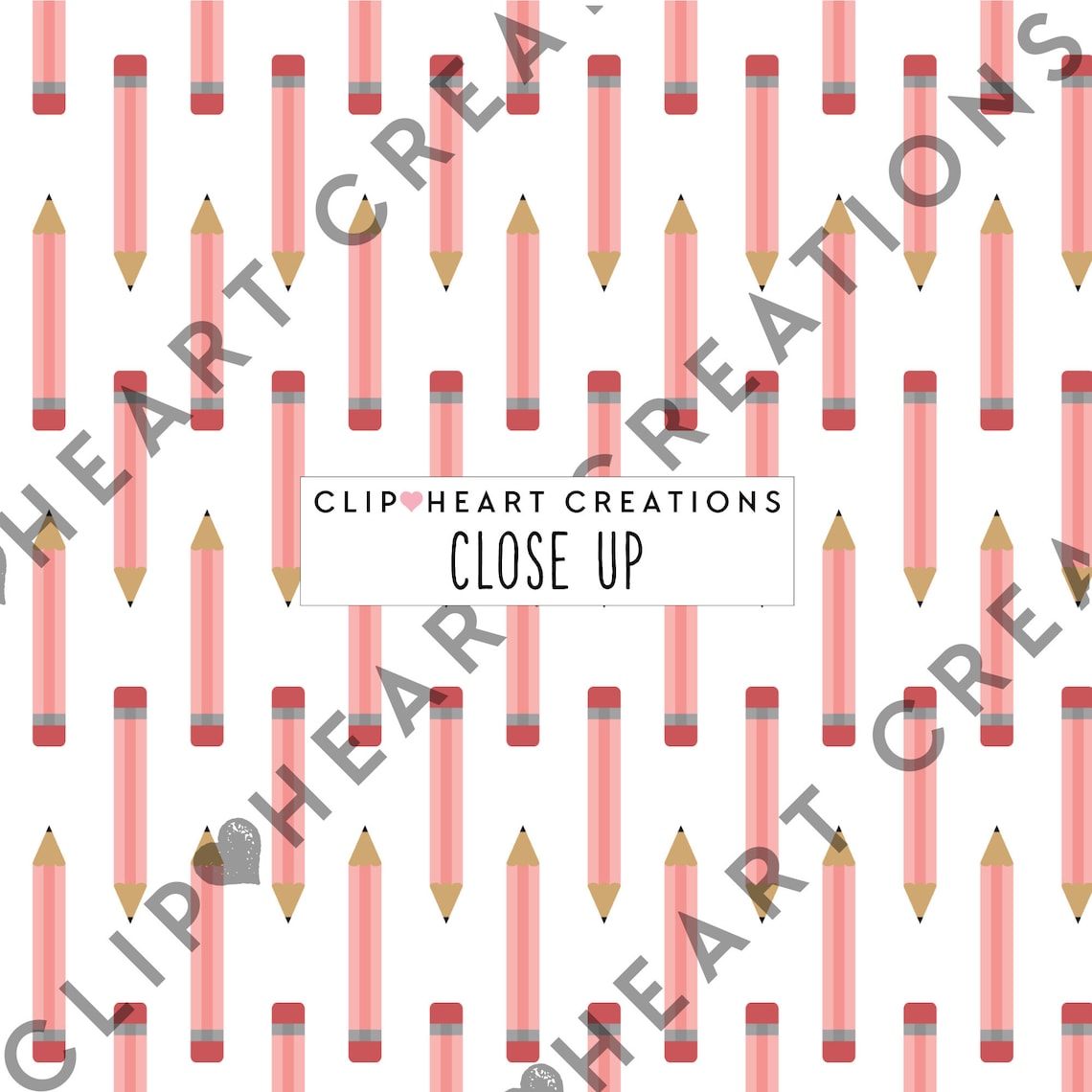 100 Pencils Digital Papers Commercial Use Seamless School - Etsy