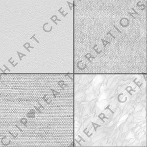 White Textures Digital Papers, Seamless Commercial Use Instant Download Background Grunge ...