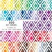 100 Ikat Diamonds Digital Paper Commercial Use Seamless - Etsy