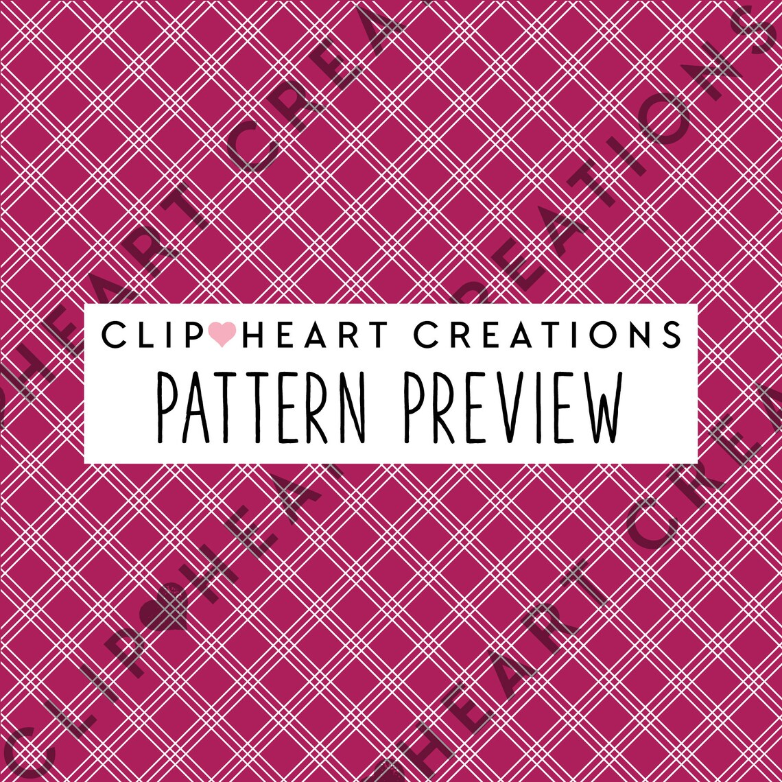 100 Plaid Pattern Digital Papers Commercial Use Instant | Etsy