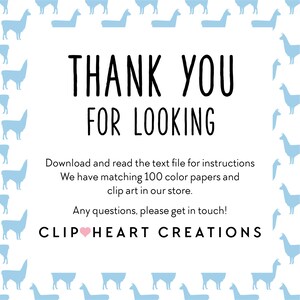 100 Llamas Digital Paper, Commercial Use Seamless Llama Pattern Digital ...