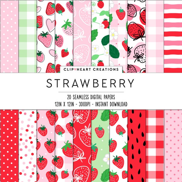 Strawberry - Etsy
