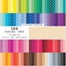 100 Polka Dot Digital Papers, Commercial Use Instant Download Seamless ...