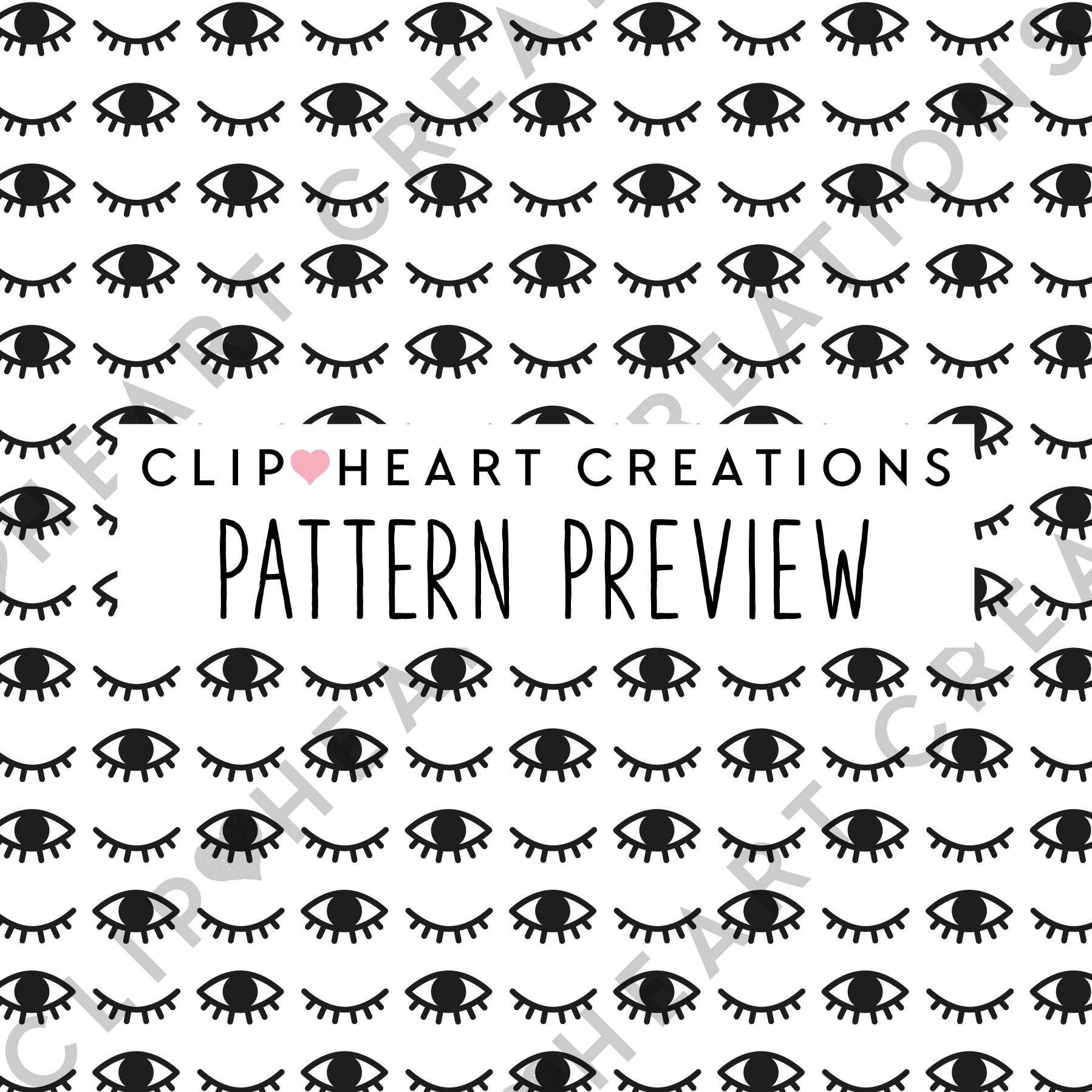 100 Eye Pattern Digital Paper Commercial Use Instant Download | Etsy