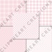 Pink Buffalo Plaid Digital Paper Set, Seamless Lumberjack Plaid Papers ...