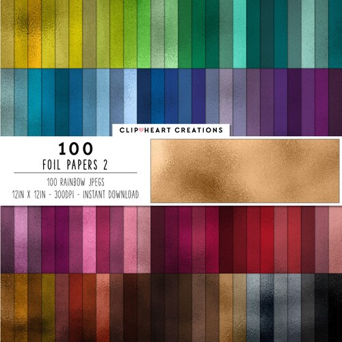 100 Chunky Glitter Digital Paper Commercial Use Instant - Etsy