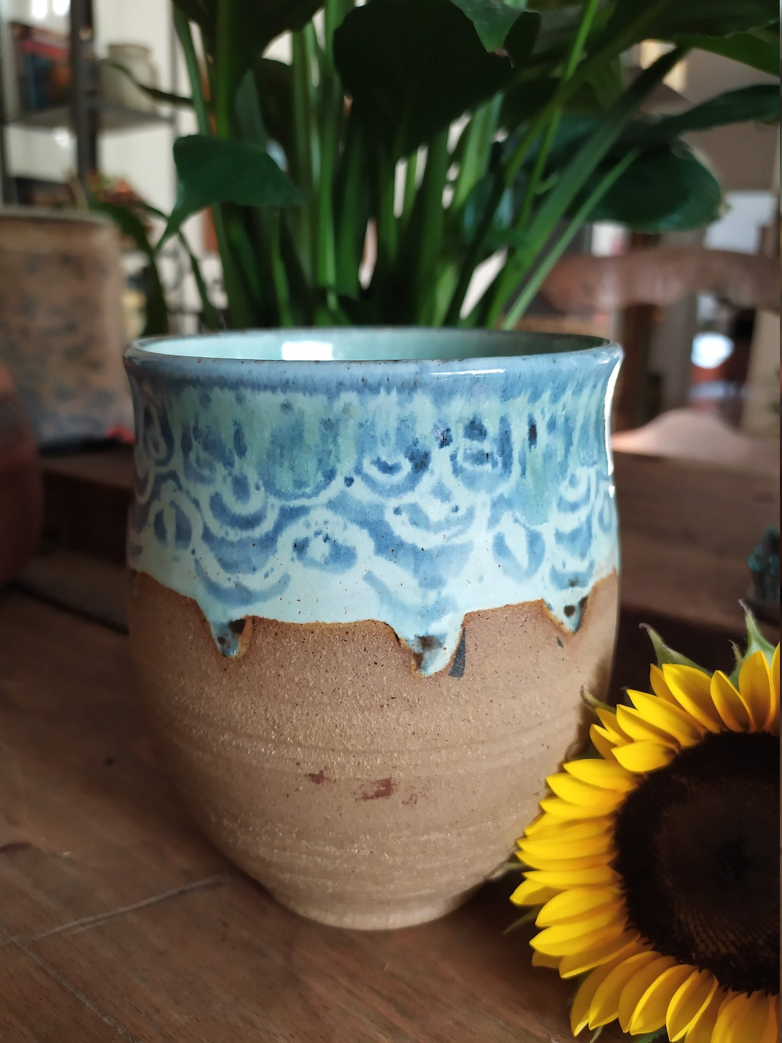 Centerpiece ceramics pottery vase flower vase handmade | Etsy