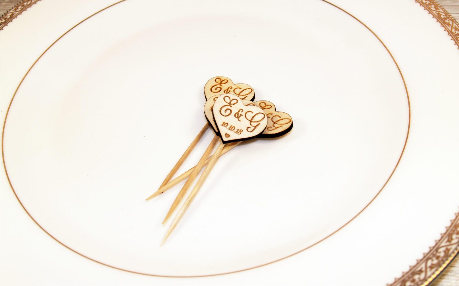 Wedding Toothpicks, Cupcake Toppers, Cupcake Toppers Wedding, Topper ...