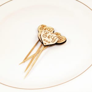 Wedding Toothpicks, Cupcake Toppers, Cupcake Toppers Wedding, Topper ...