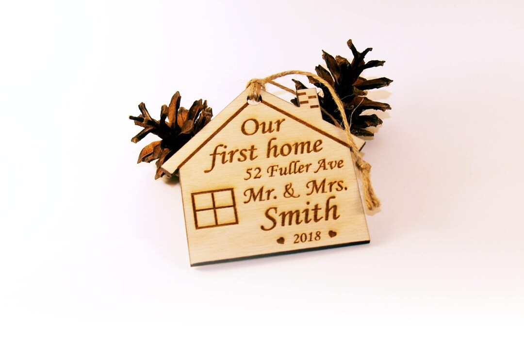 Our First Home Christmas Ornament, Our First Home Ornament, 1st Home ...