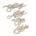 Table Name Signs, Plate Name, Wood Table Name, Wedding Table Place ...