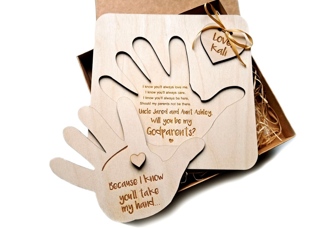 Godparents Godmother Godfather Invitation, Godparents Proposal, Will ...