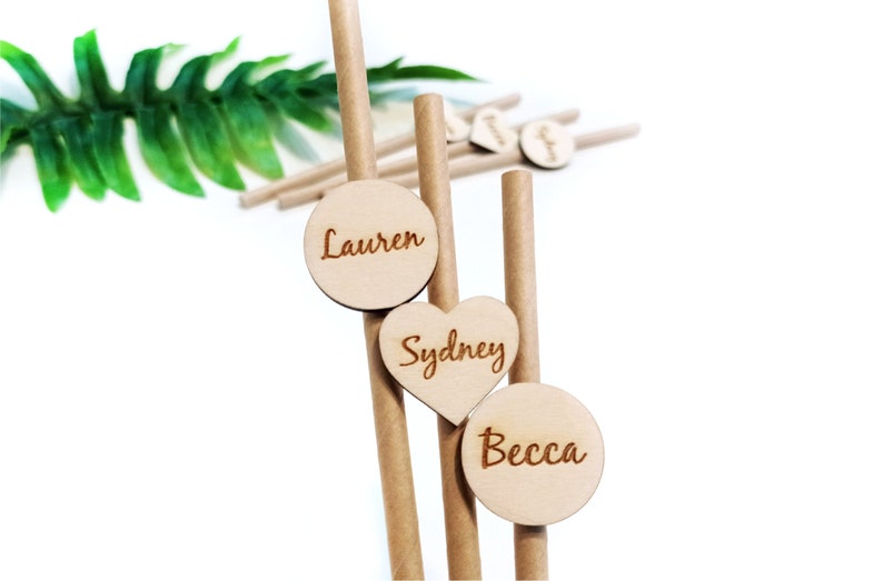 Custom Name Straw Personalized Straw Custom Drinking Paper - Etsy