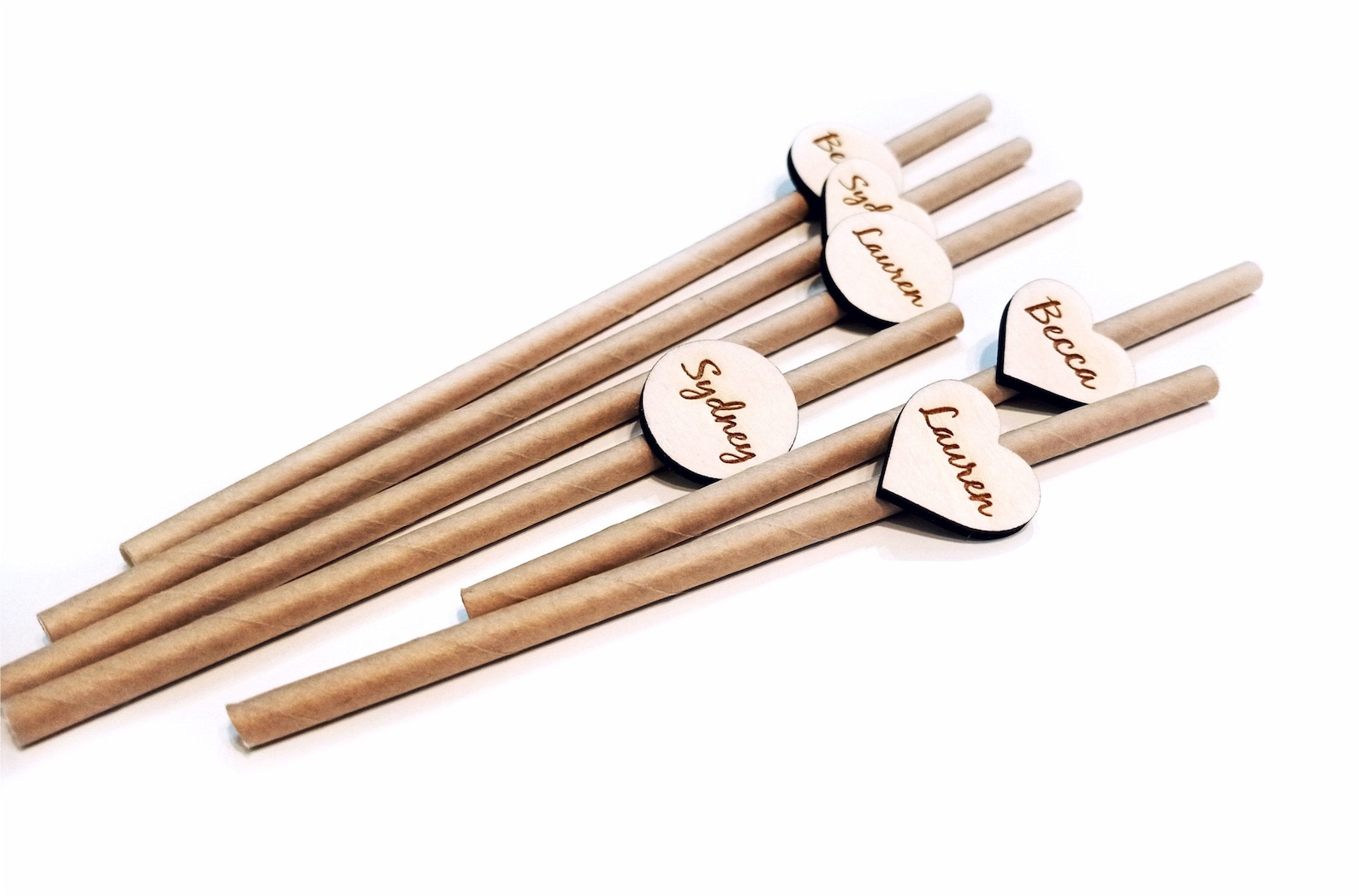 Custom Name Straw Personalized Straw Custom Drinking Paper - Etsy