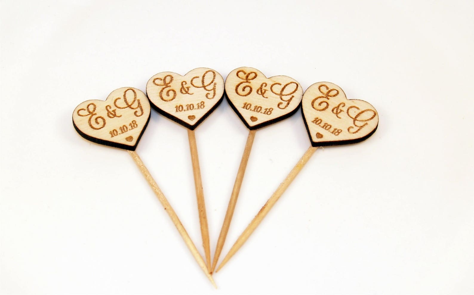 Wedding Toothpicks Cupcake Toppers Cupcake Toppers Wedding - Etsy