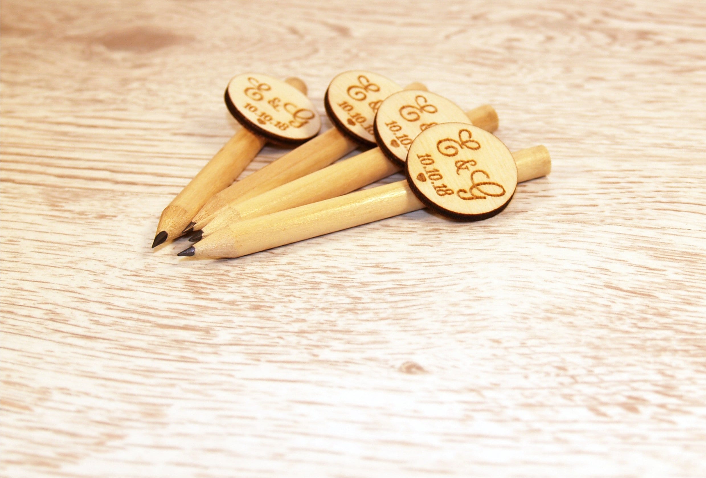 Mini Wedding Pencil Custom Pencil Personalized Pencil | Etsy