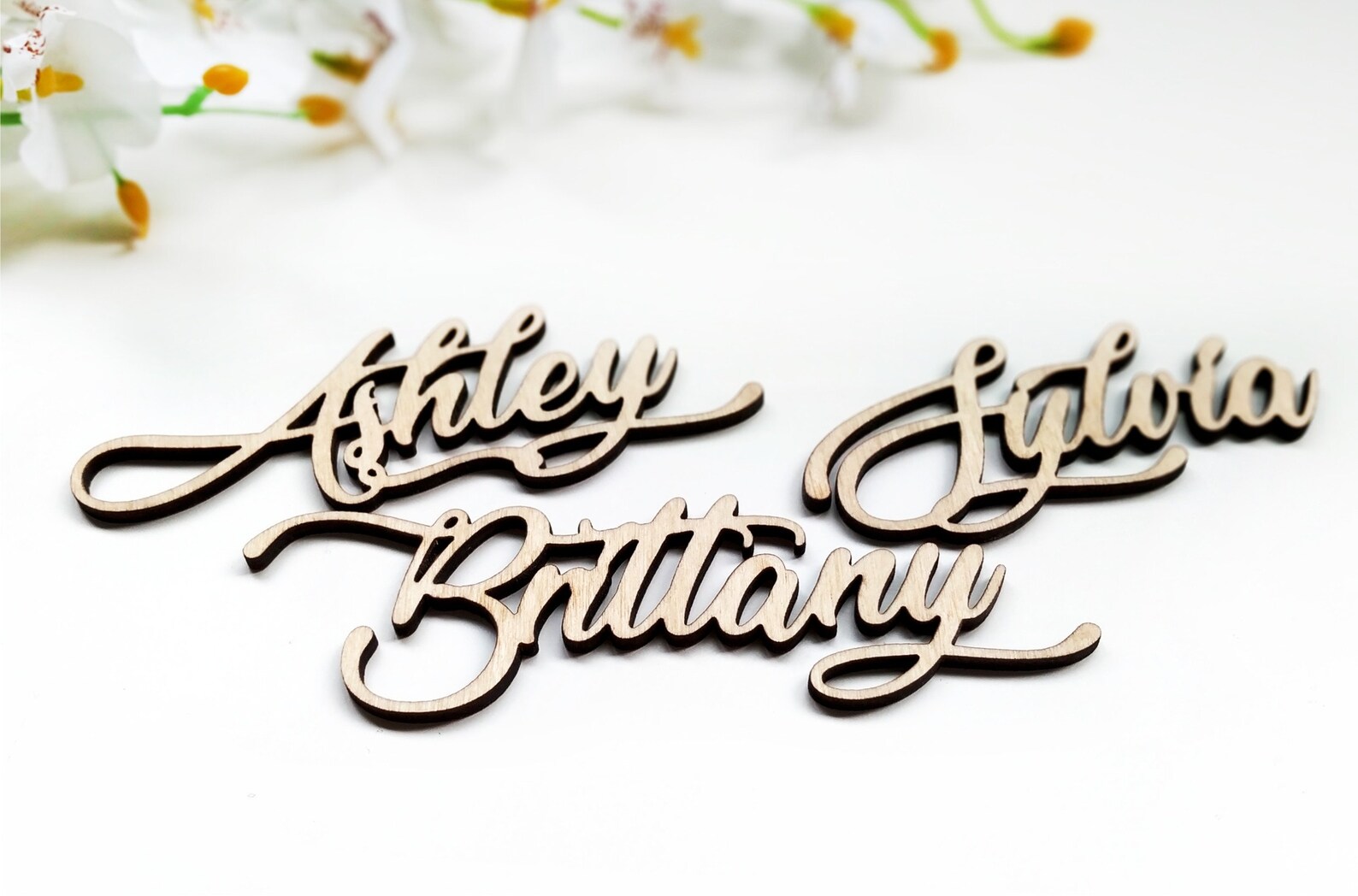 Table Name Signs, Plate Name, Wood Table Name, Wedding Table Place ...