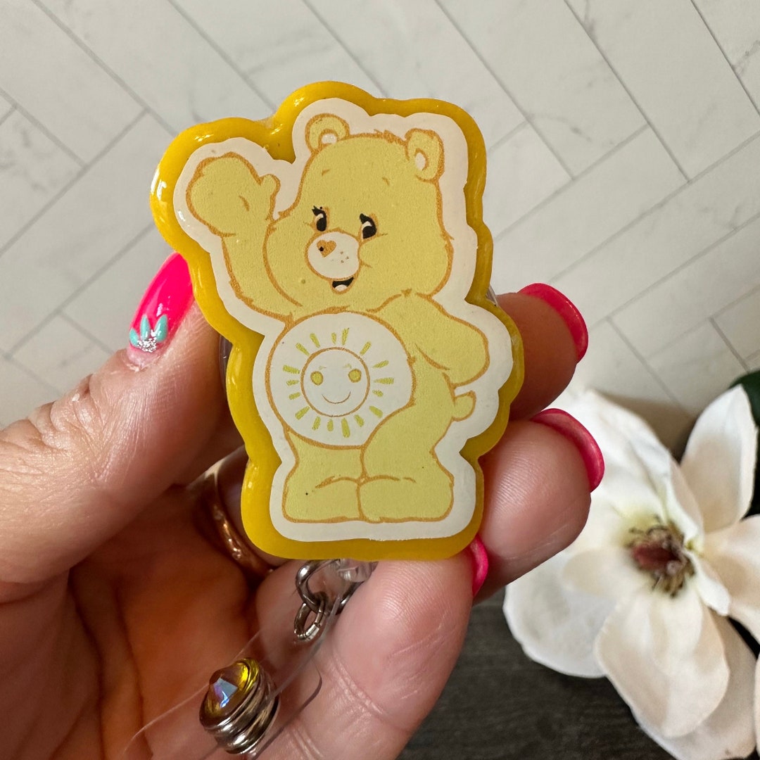 Funshine Care Bear Badge Reel - Etsy