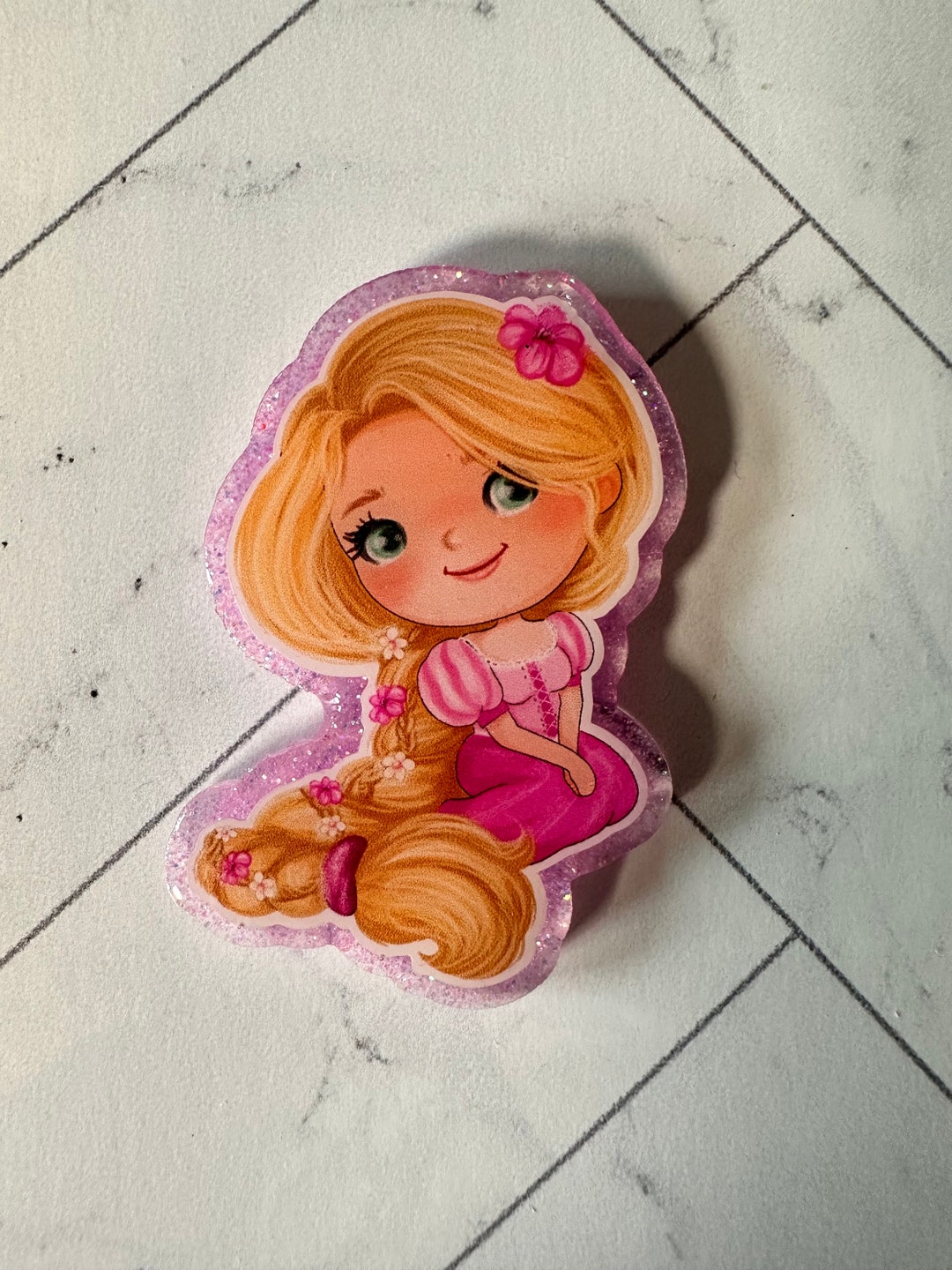 Rapunzel Tangled Inspired Badge Reel - Etsy
