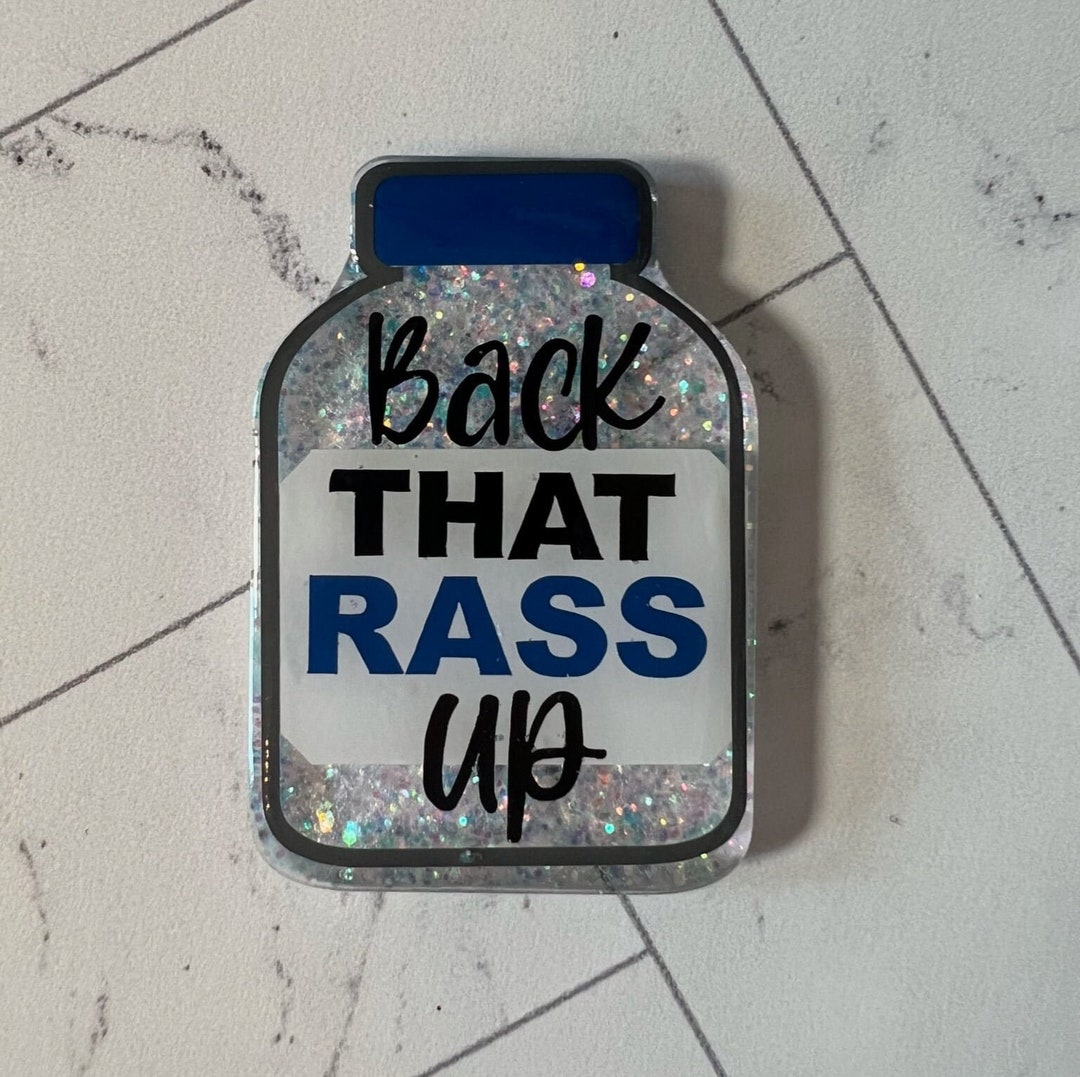 Back That Rass up Badge Reel - Etsy