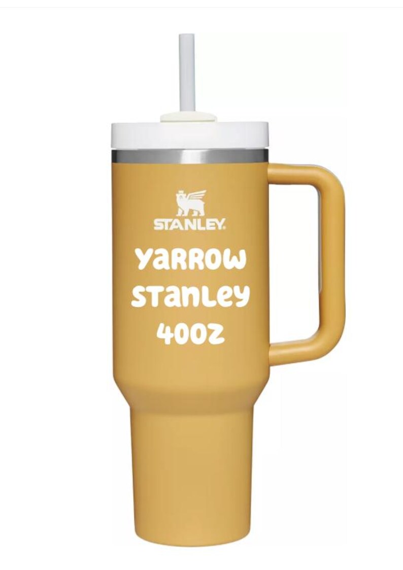 Custom Engraved Daisy Design 40oz Stanley Tumbler - Etsy