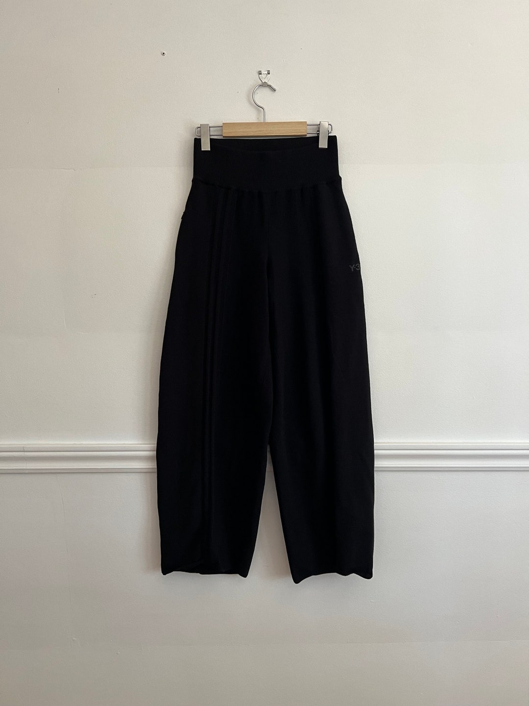 Y-3 Yohji Yamamoto Balloon Shaped Wool Sweatpants - Size XS (mens) S ...