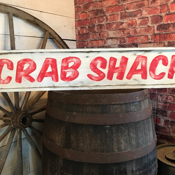 Crab Shack Sign - Etsy