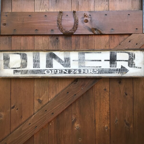 Vintage Diner Sign - Etsy