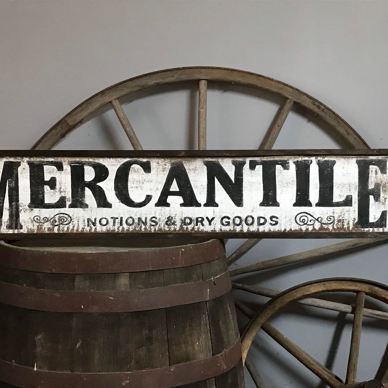 Mercantile Sign - Etsy