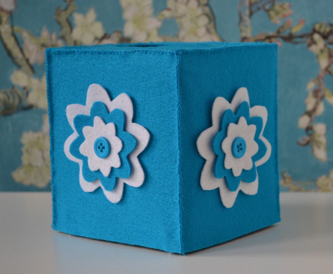 Pdf Pattern- Mix and Match Felt Tissue Box Cover - Etsy