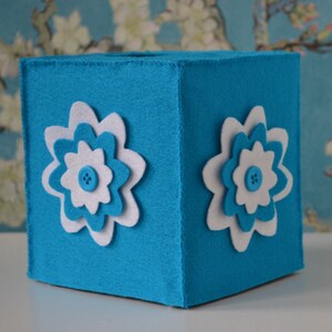 Pdf Pattern- Mix and Match Felt Tissue Box Cover - Etsy