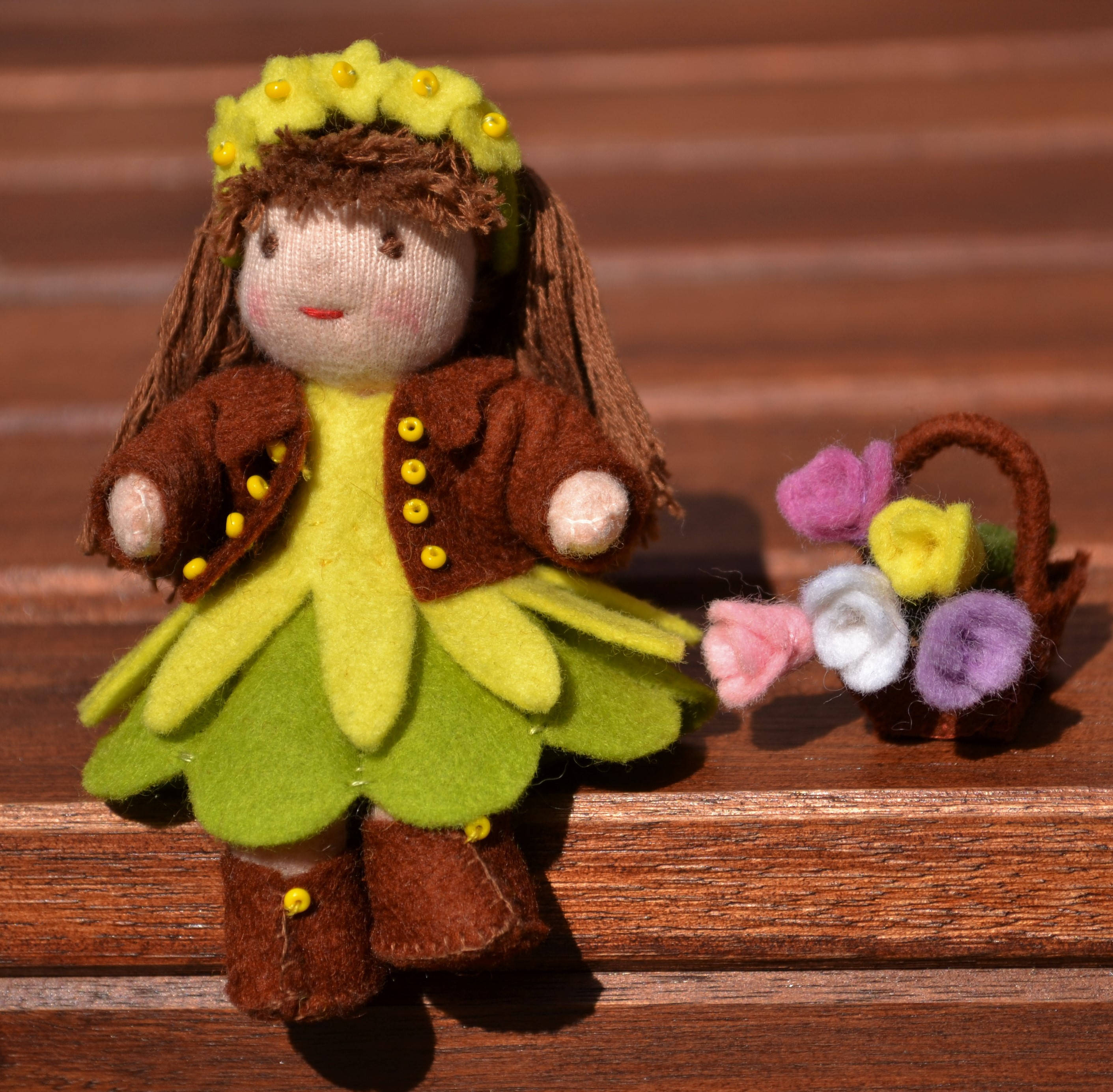 Pdf Pattern Spring Outfit for Waldorf Inspired 3 Inch Tall - Etsy