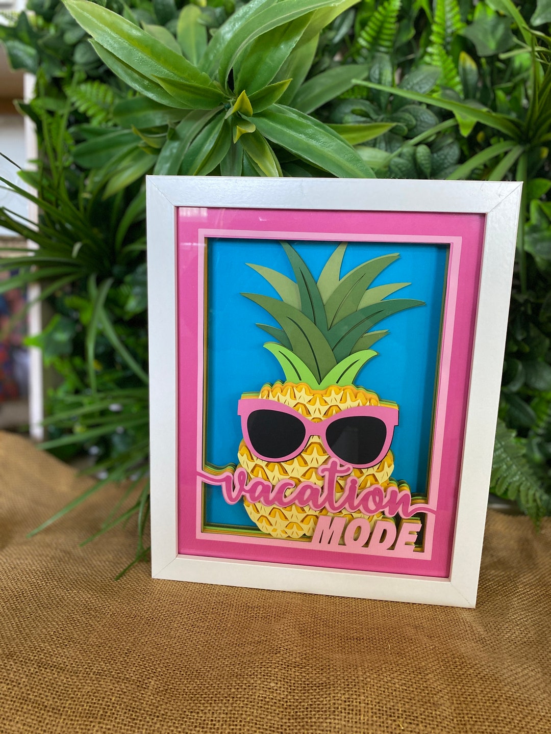 Vacation Mode 3D Shadow Box - Etsy