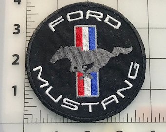 Ford Mustang Iron on Patch | Etsy