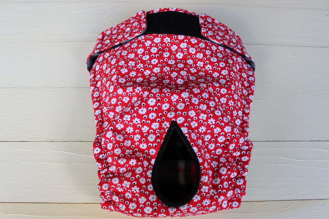 Cotton Print Dog Diaper Custom Made Female Dog Diaper Bitch Britches ...