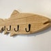 Salmon Coat Rack, Hand Made Rustic Pine. Great for Hats, Keys, Coats ...