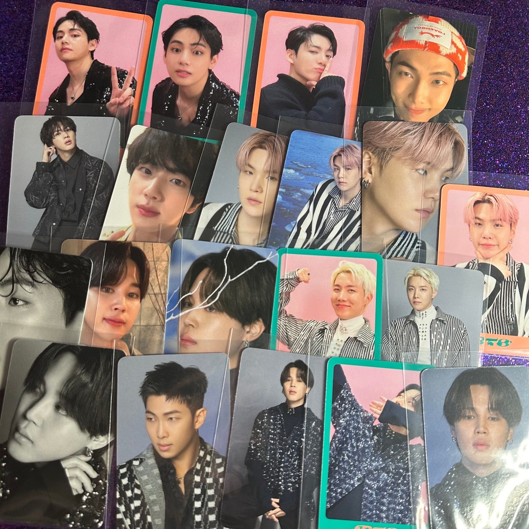 Official BTS Mini Photocards - Etsy