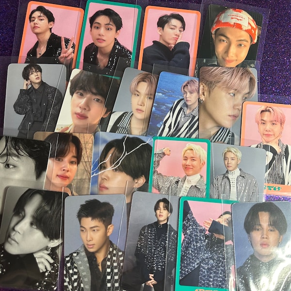 Bts Official Photocards - Etsy