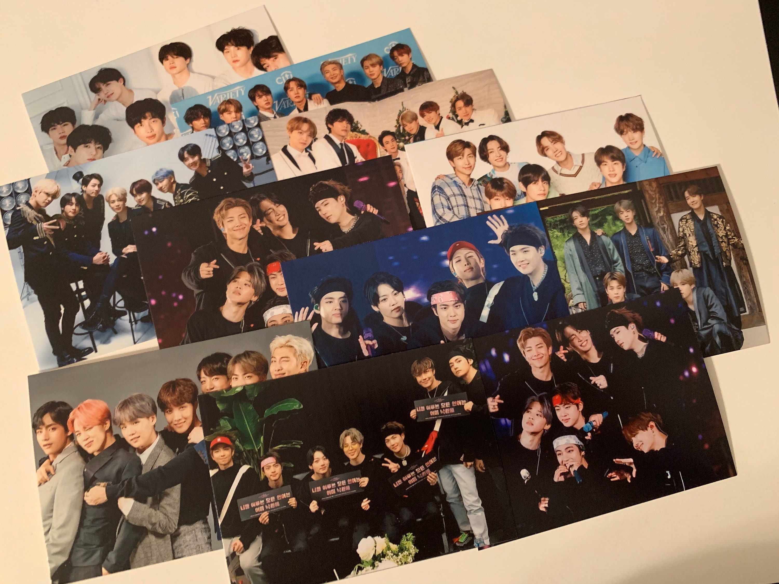5pc BTS Photocards | Etsy