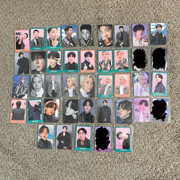 Bts Official Photocards - Etsy