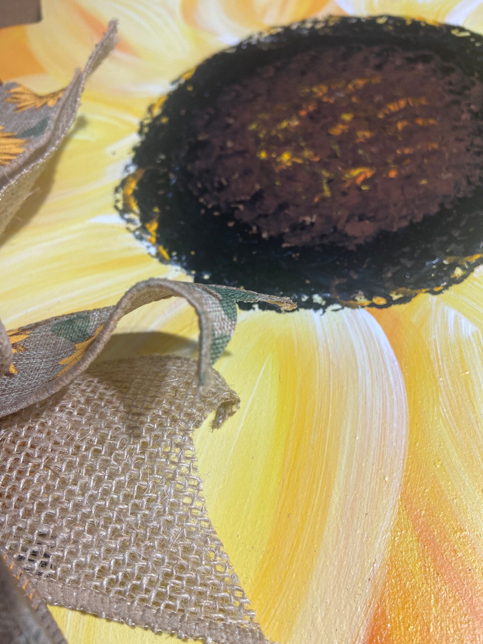 Painted Sunflower Door Hanger Front Door Decor Summer Fall - Etsy