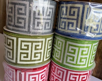Greek Key Ribbon | Etsy