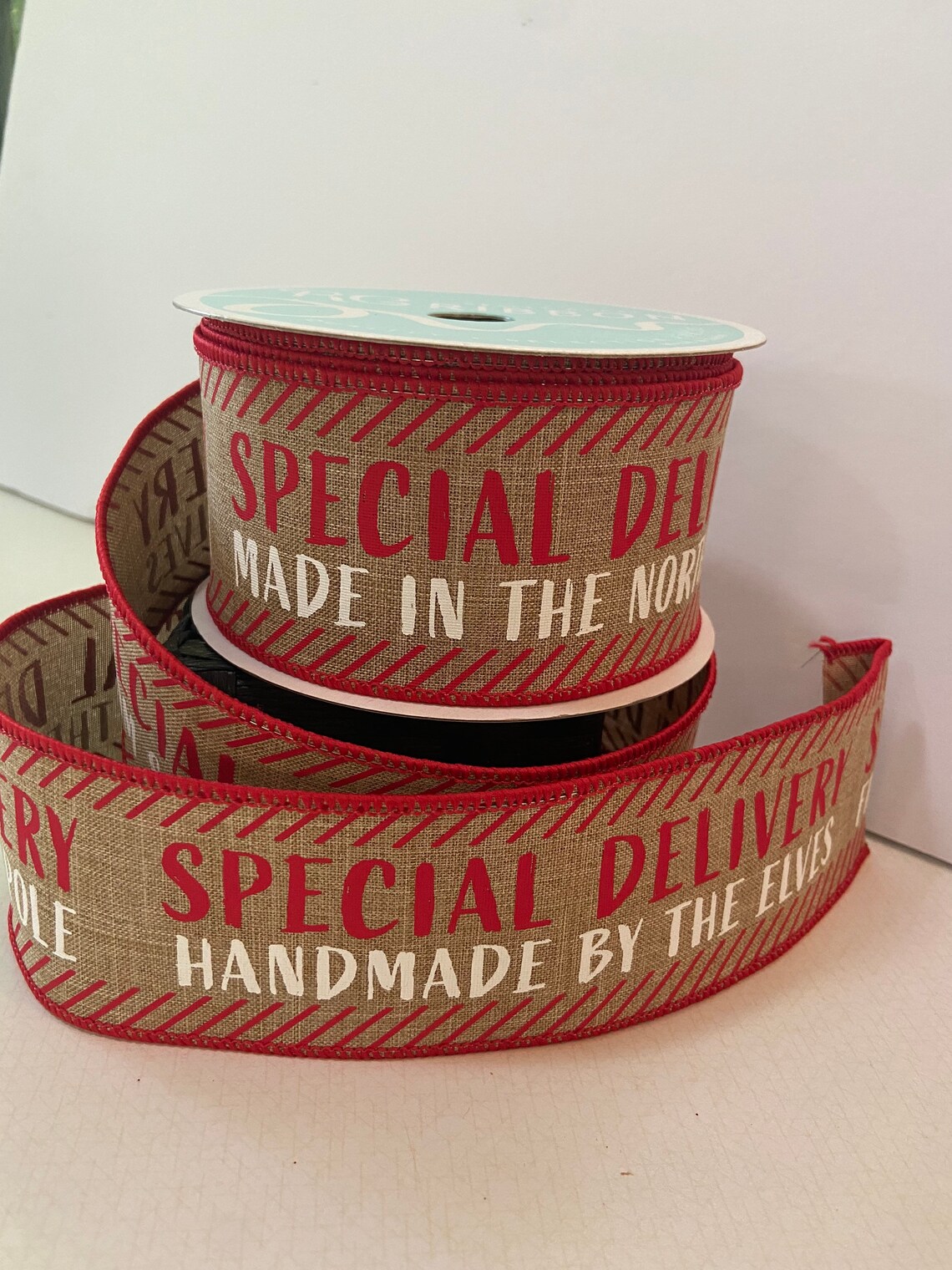 Holiday Mail Special Delivery Holiday Ribbon 2.5 - Etsy