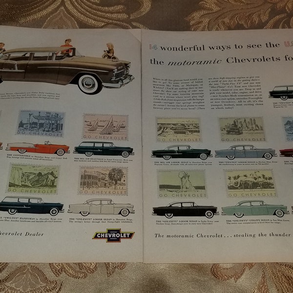 1955 Vintage Ad - Etsy