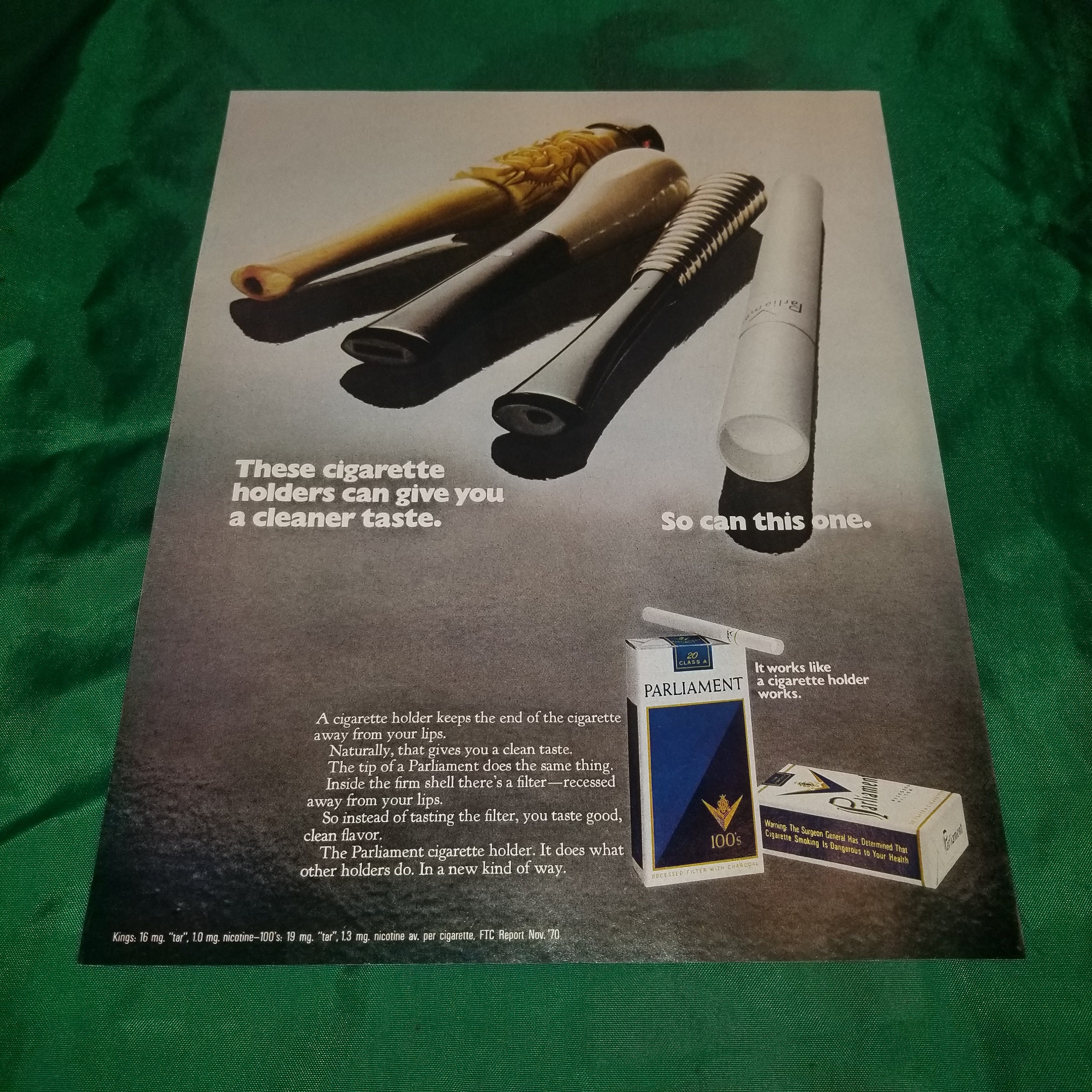 Vintage Parliament Cigarettes Ad From a 1971 Life Magazine - Etsy