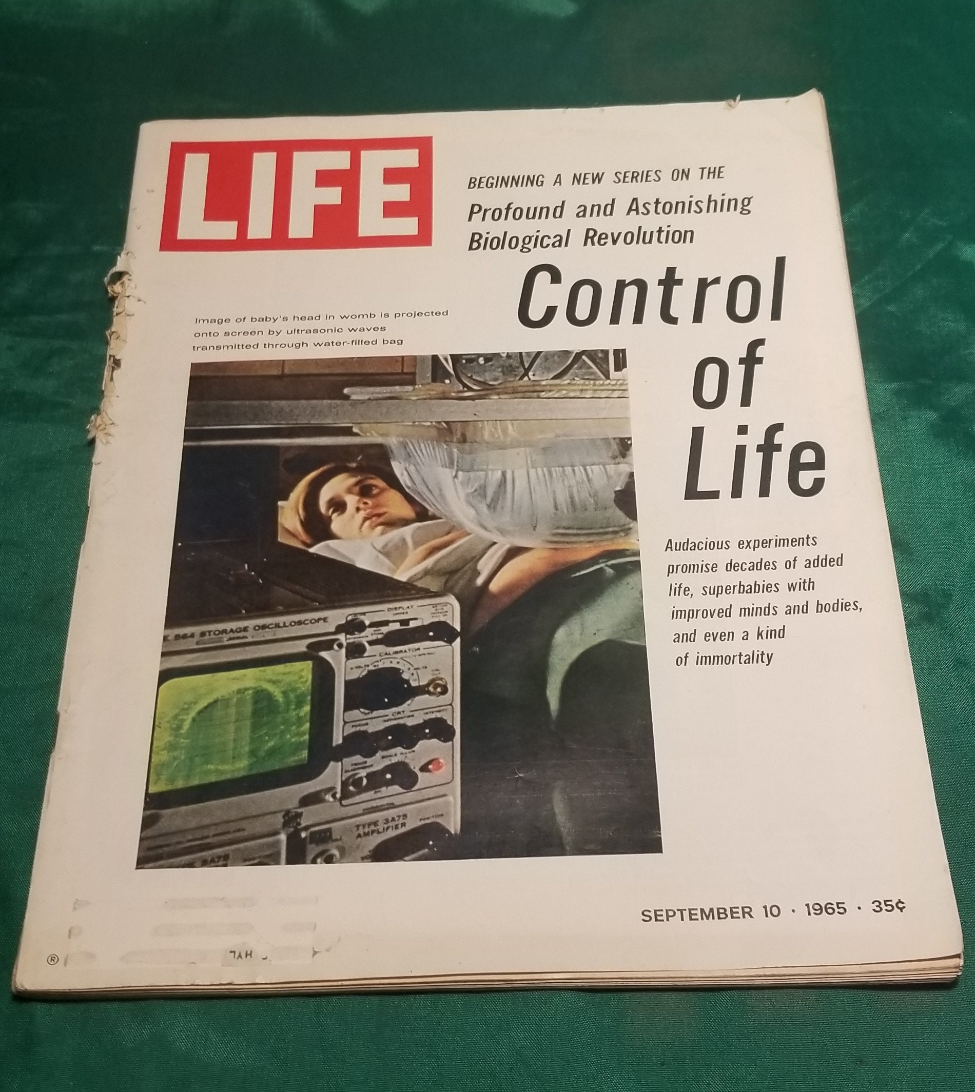 Revista LIFE 10 de septiembre de 1965 Bill Moyers Cirugía - Etsy España