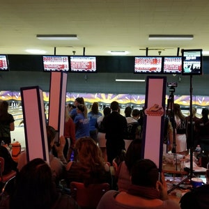 High School / College Bowling Tournament Periscope-sportscope Handmade ...